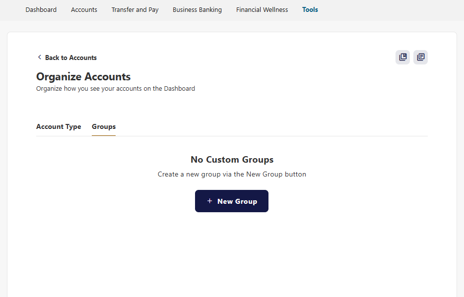 Creating Custom Groups in Digital Banking - Mascoma Bank
